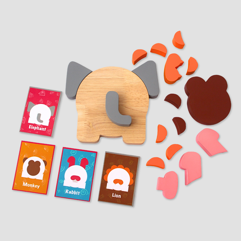 Taali Toys | Atrangi - Animal Puzzle Toy